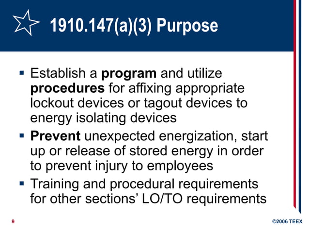 OSHA LOTO training, LOTO, lock out tag out | PPT | Medical Health