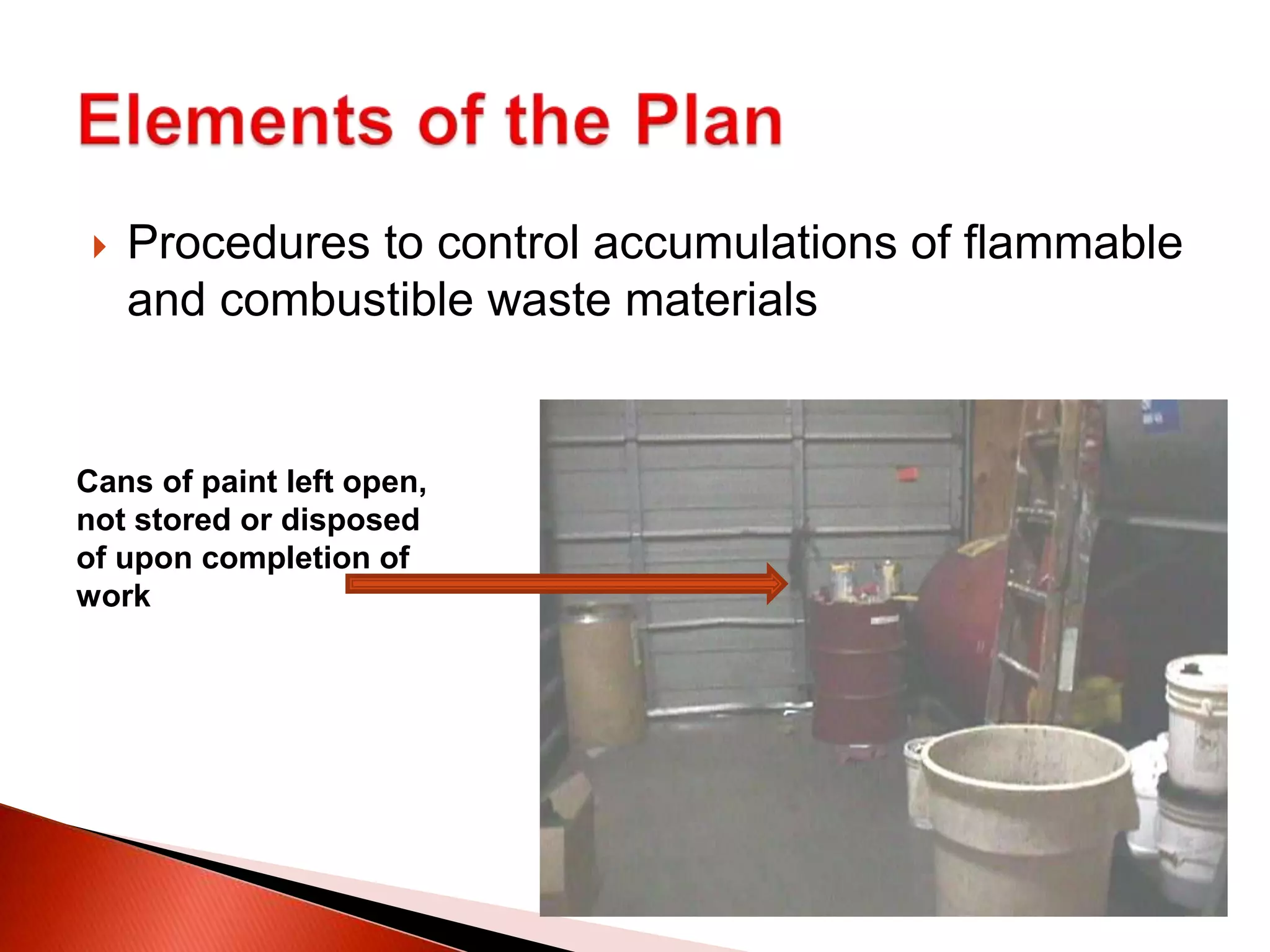 Fire Prevention Plans and Fire Protection | PPT