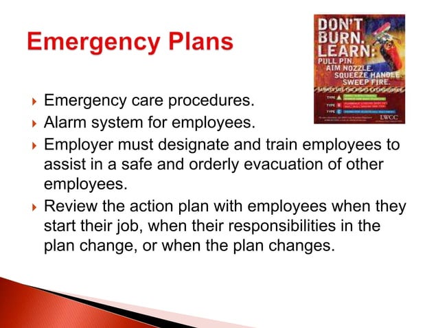 Fire Prevention Plans and Fire Protection | PPT