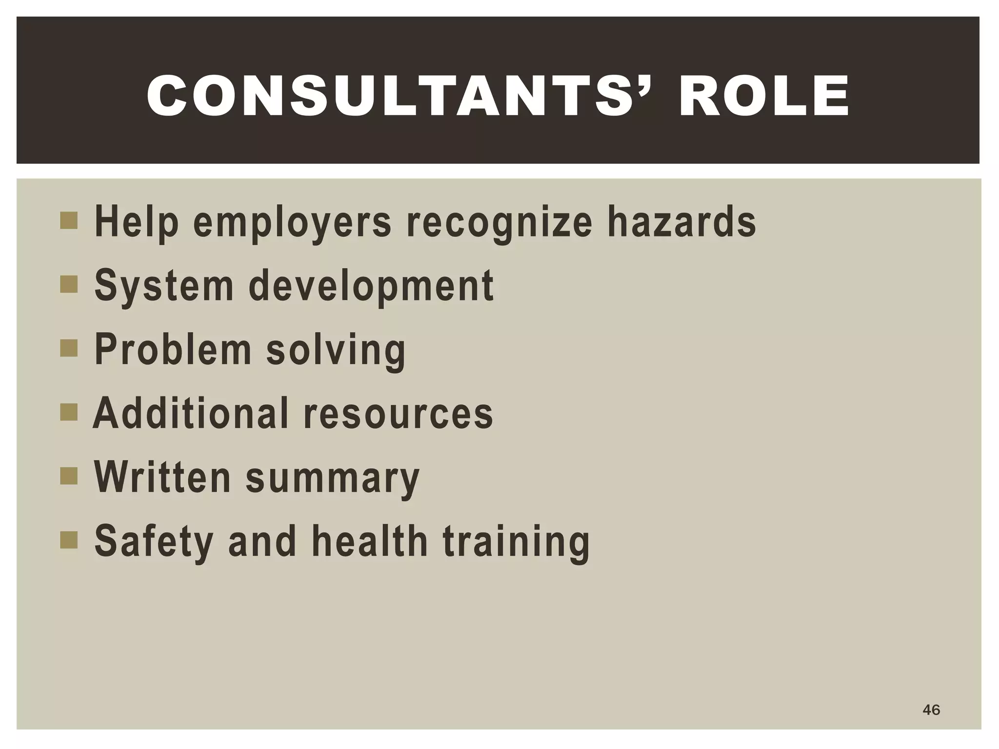 HAZARD IDENTIFICATION AND RISK ASSESSMENT - OSHA | PPT