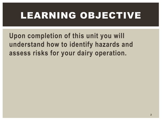 HAZARD IDENTIFICATION AND RISK ASSESSMENT - OSHA | PPT