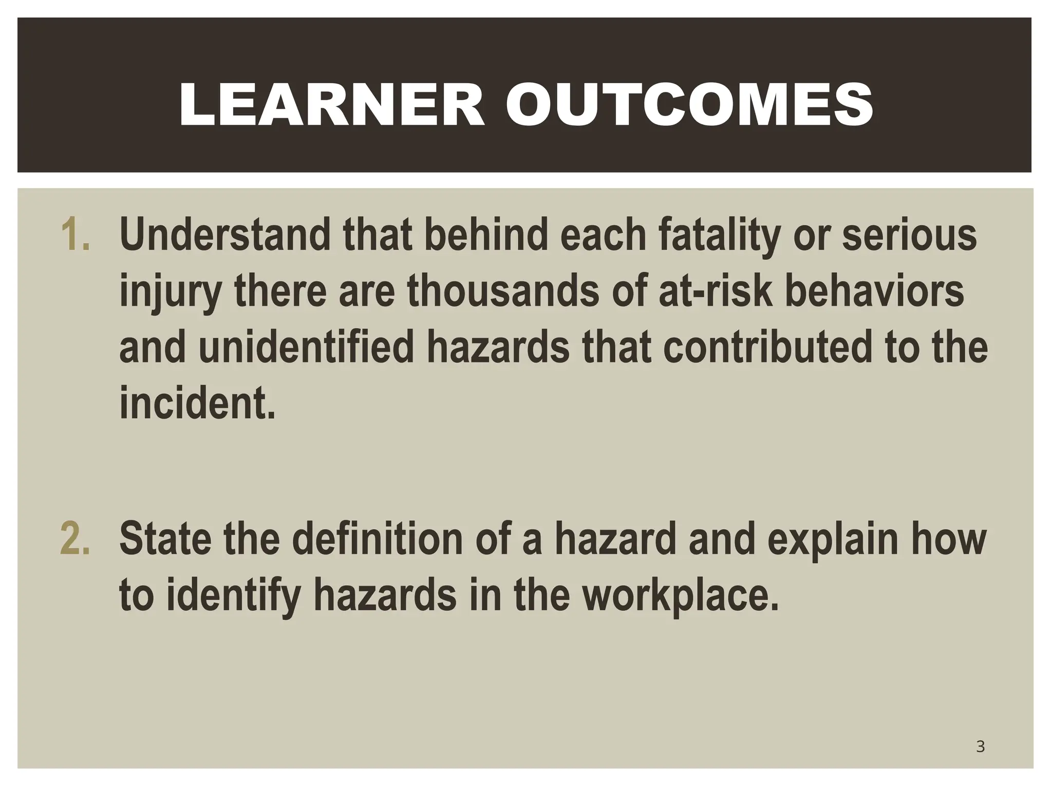 HAZARD IDENTIFICATIONS AND RISK ASSESSMENT | PPT