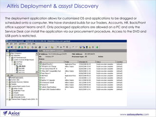 Standard Bank - Implementation of assyst ITSM software | PPT