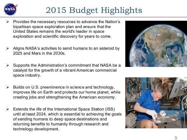 NASA 2015 Summary Brief