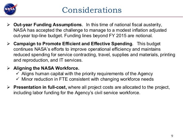 NASA 2015 Summary Brief