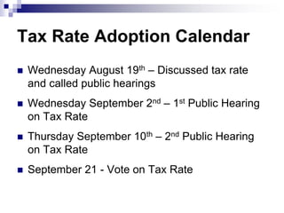 FY16 Ad Valorem Adoption | PPT