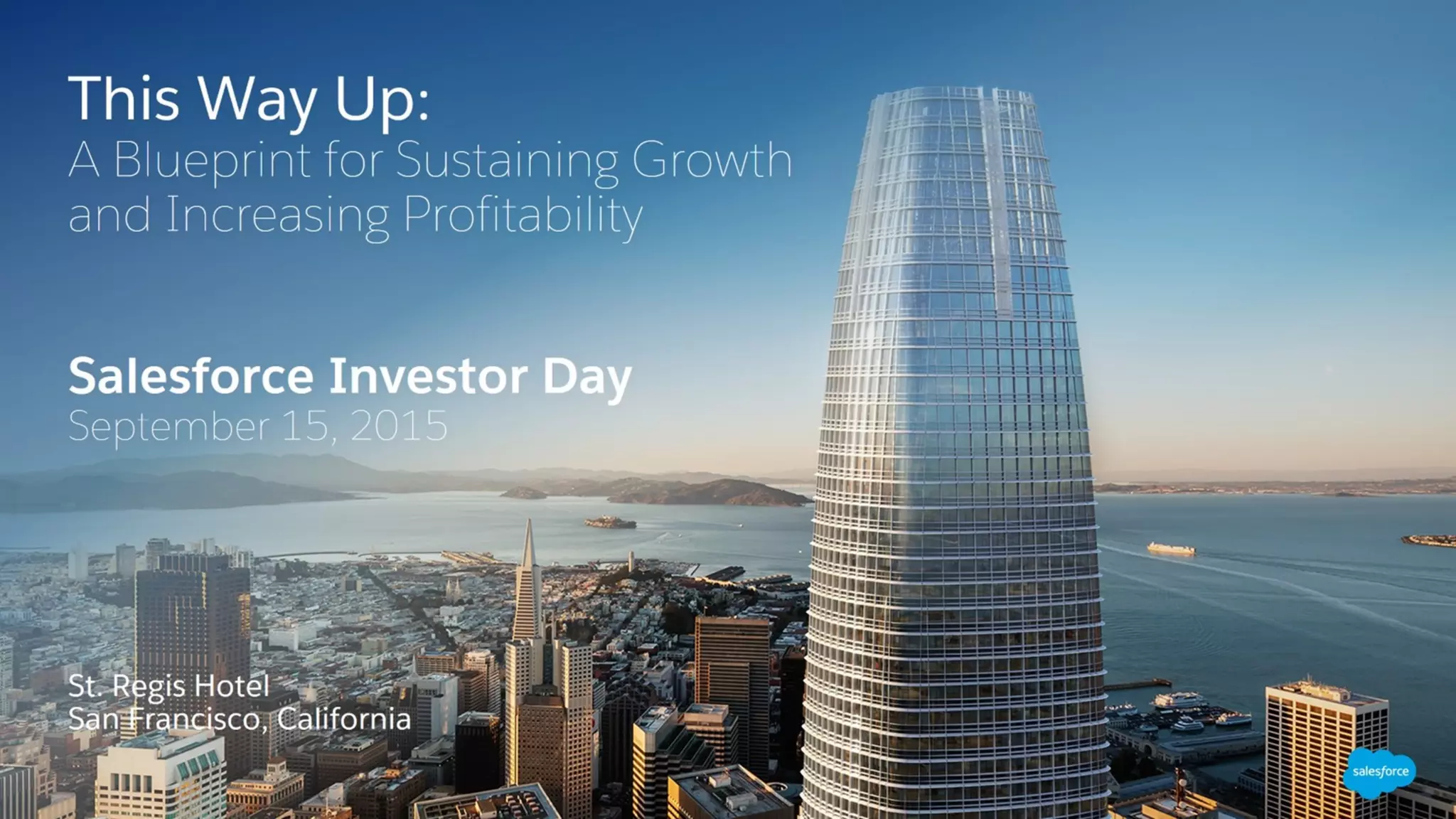 Dreamforce 2015 Investor Day | PDF