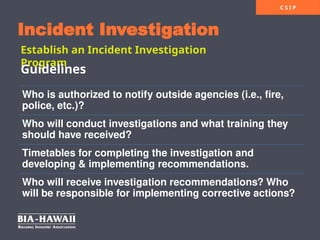 Training Incident Investigation Procedure | PPTX | Medical Health