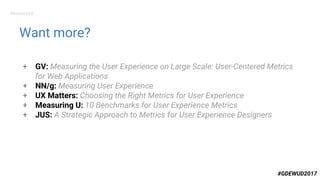 Choosing Right UX Metrics for Products | PPT