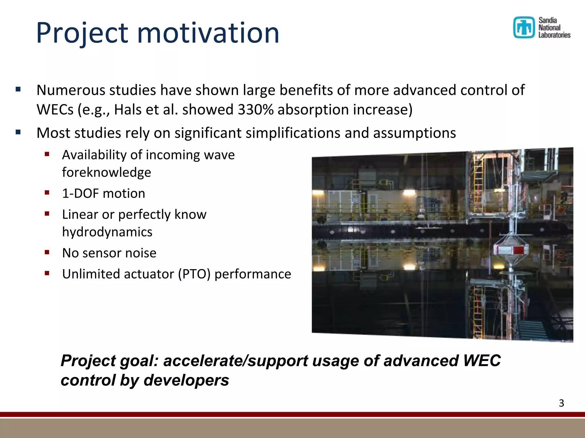 Advanced WEC Dynamics and Controls: System Identification and Model ...