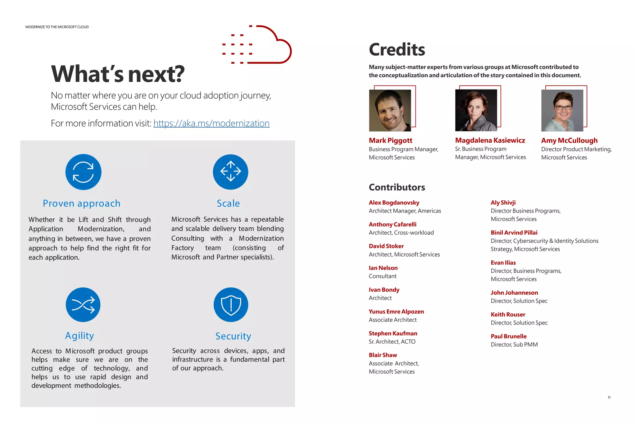 Modernize to the Microsoft Cloud | PDF