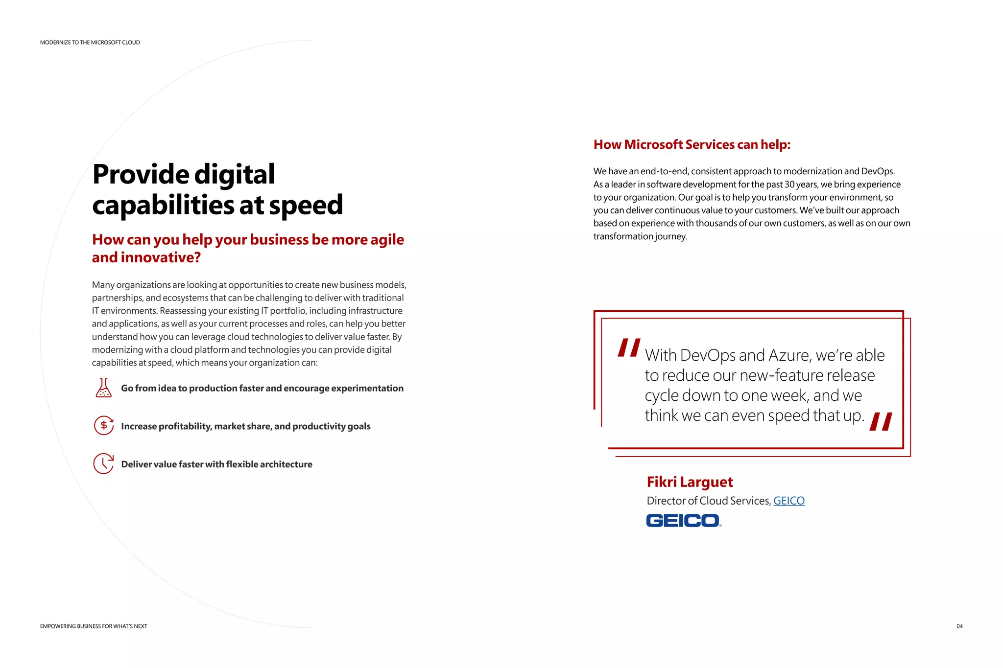 Modernize To The Microsoft Cloud Pdf Cloud Computing Internet