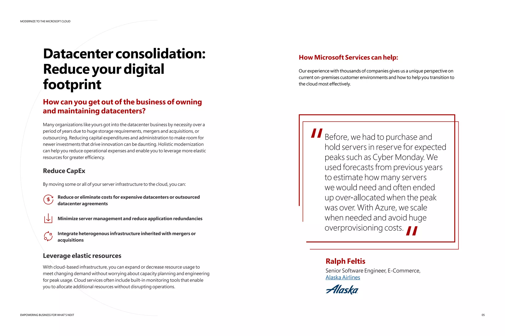 Modernize To The Microsoft Cloud Pdf Cloud Computing Internet