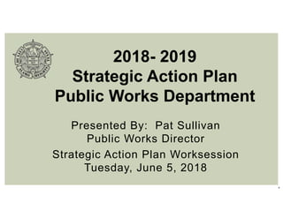 Fy 19 PPT Public Works and Utilities | PDF