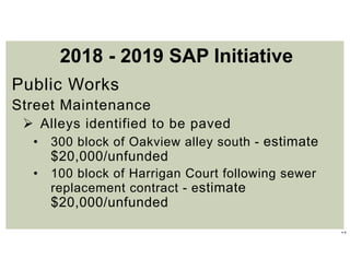 Fy 19 PPT Public Works and Utilities | PDF