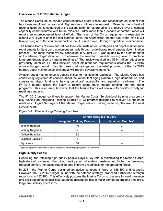 FY2015 DoD Budget Request Overview March 4 2014 | PDF