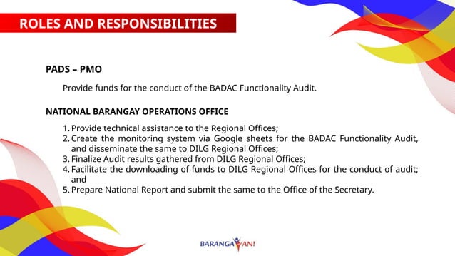FY 2023 BADAC Functionality Audit Guidelines.pptx