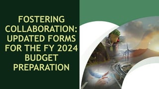 FY 2024 Budget Call.................................. | PDF