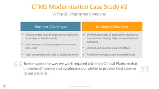 Speed Clinical Trials from Start to Close: The Path to a Modern CTMS | PPTX