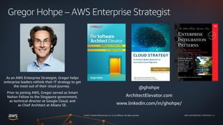 성공적인 클라우드 마이그레이션을 위한 디지털 트랜스포메이션 전략 - Gregor Hophe :: AWS 클라우드 마이그레이션 ...