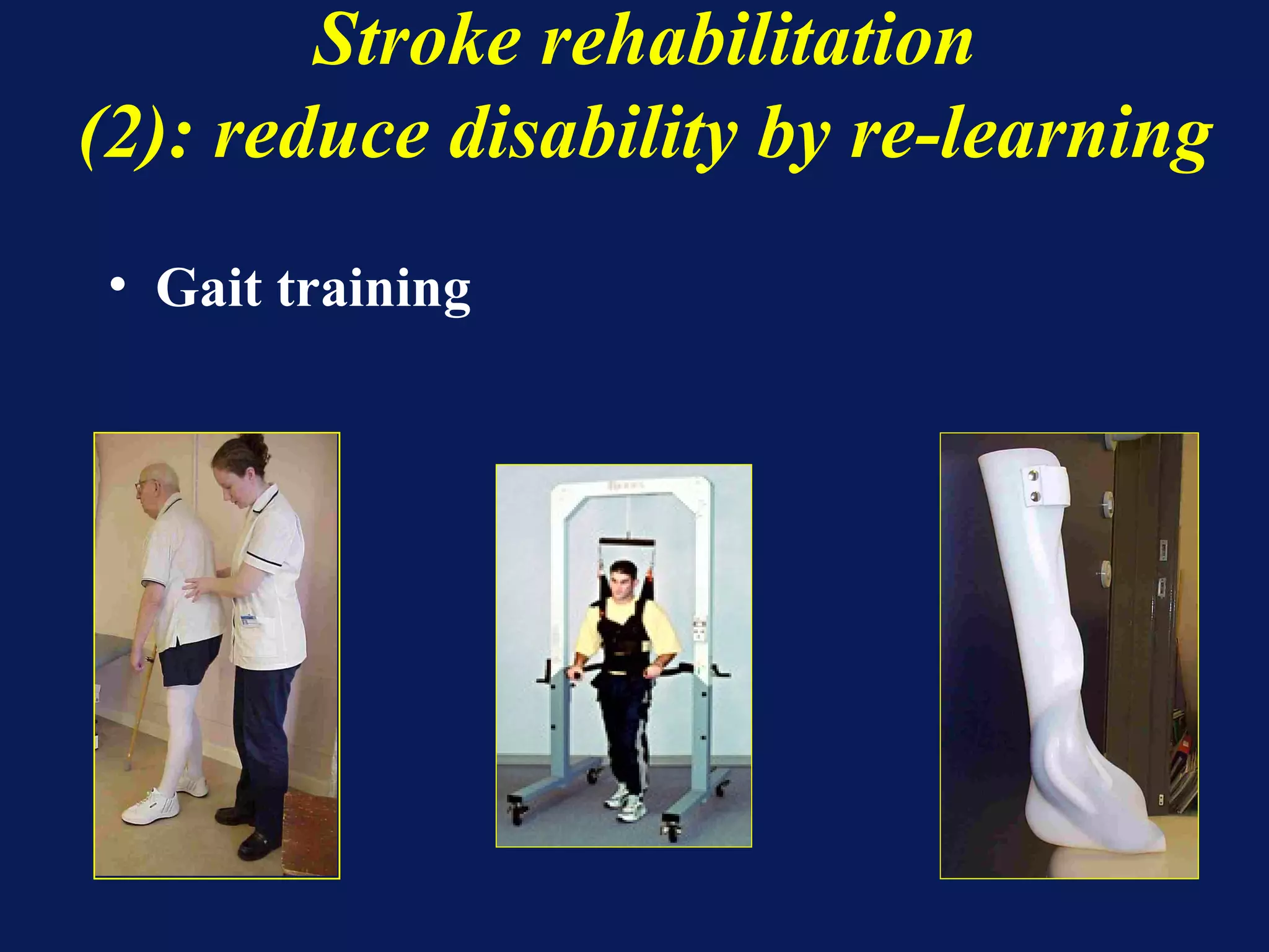 Stroke rehabilitation | PPT