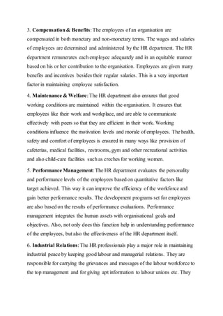 Understanding Human Resource Management | DOCX | Human Resources | Business