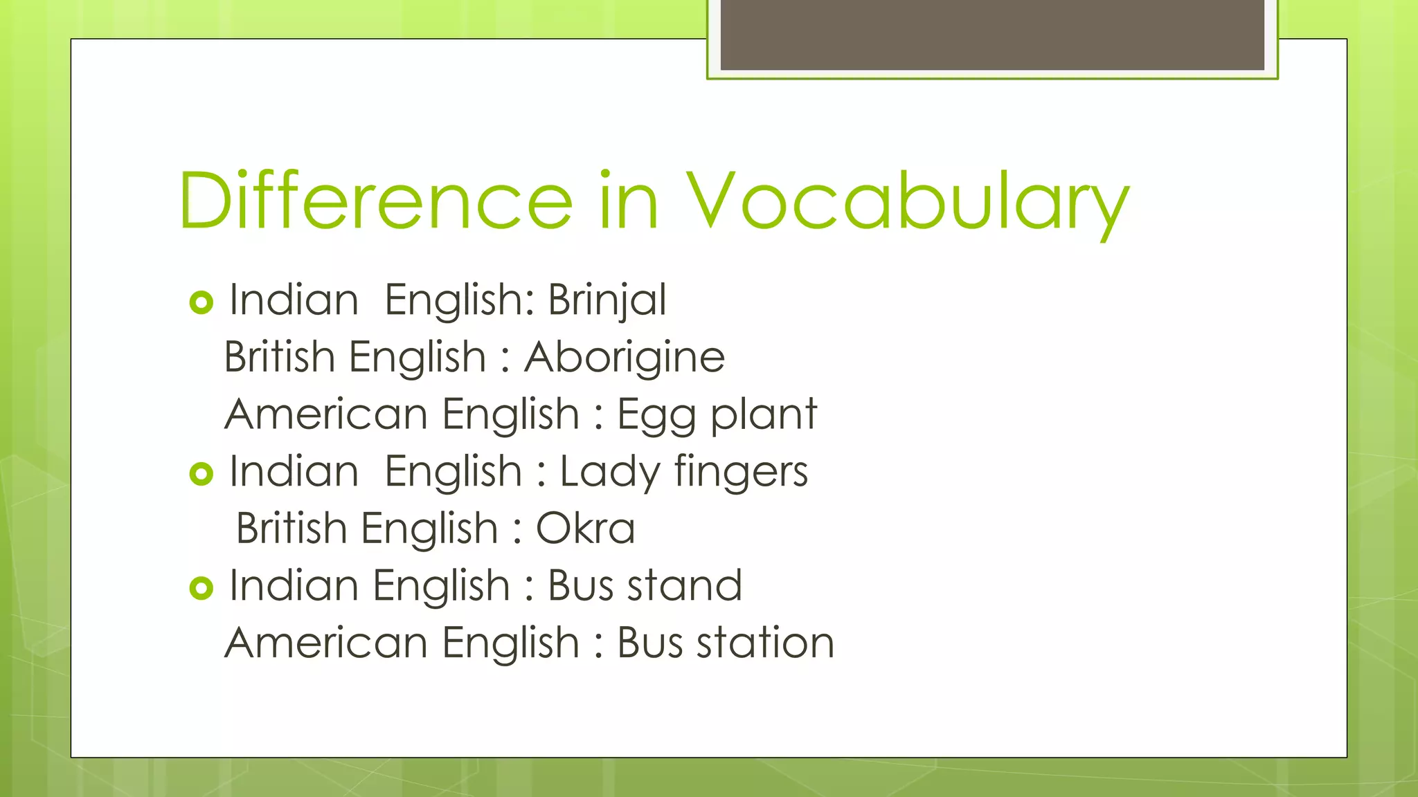 Varieties of English | PDF