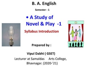 FYBA English Semester 1 Syllabus Introduction | PPTX
