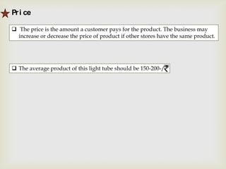 Fictitious Product | PPTX