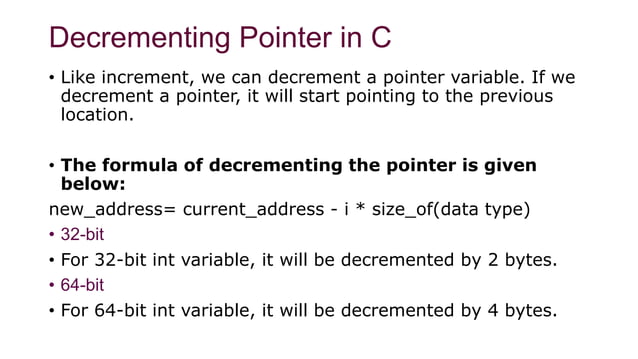 FYBSC(CS)_UNIT-1_Pointers in C.pptx