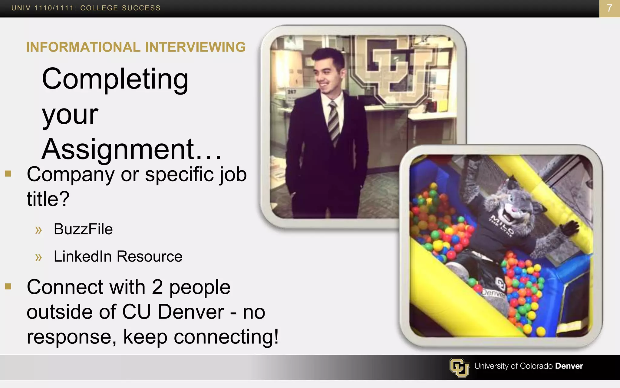 Informational Interviewing | PPTX | Internet for Beginners | Internet