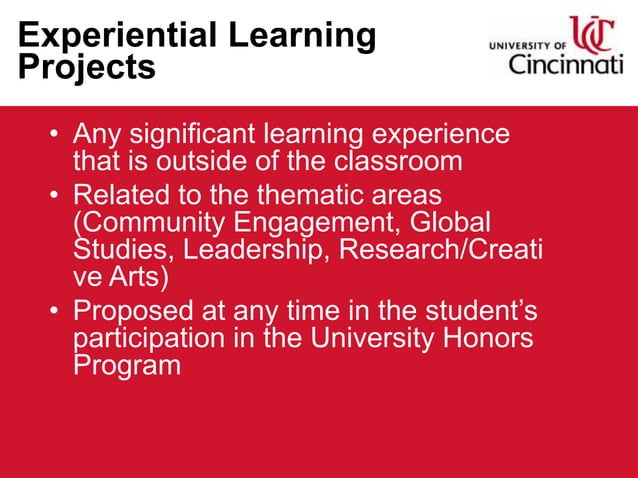 Assessing Experiential Learning Through E-portfolios | PPTX | Undergraduate Education | College ...