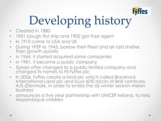 Fyffes | PPT
