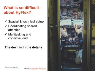 Learning to Teach in HyFlex | PPTX