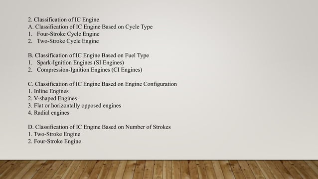 Introduction to IC Engine | PPTX