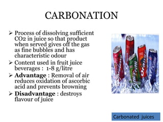 - Juices, jams and pickles.pdf | Chemistry | Science