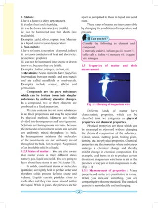 FYJC - Chemistry textbook - standard 11. | PDF