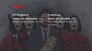 Fractional Knapsack Problem | PPTX