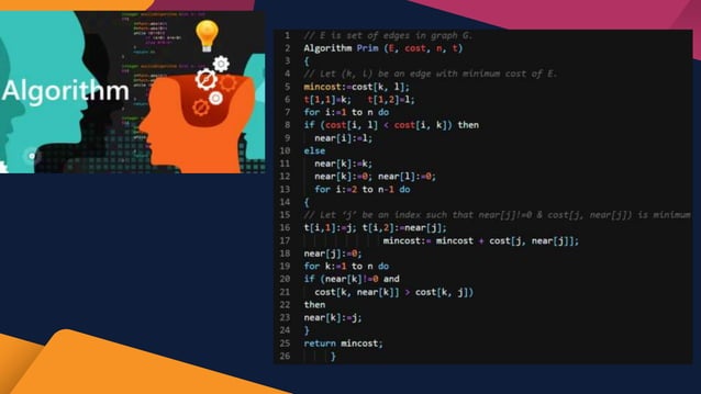 Minimum Spanning Tree Using Prisms Algorithm Pptx