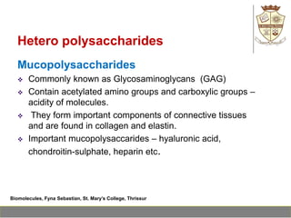 Fyna sebastian polysaccharides | PPT