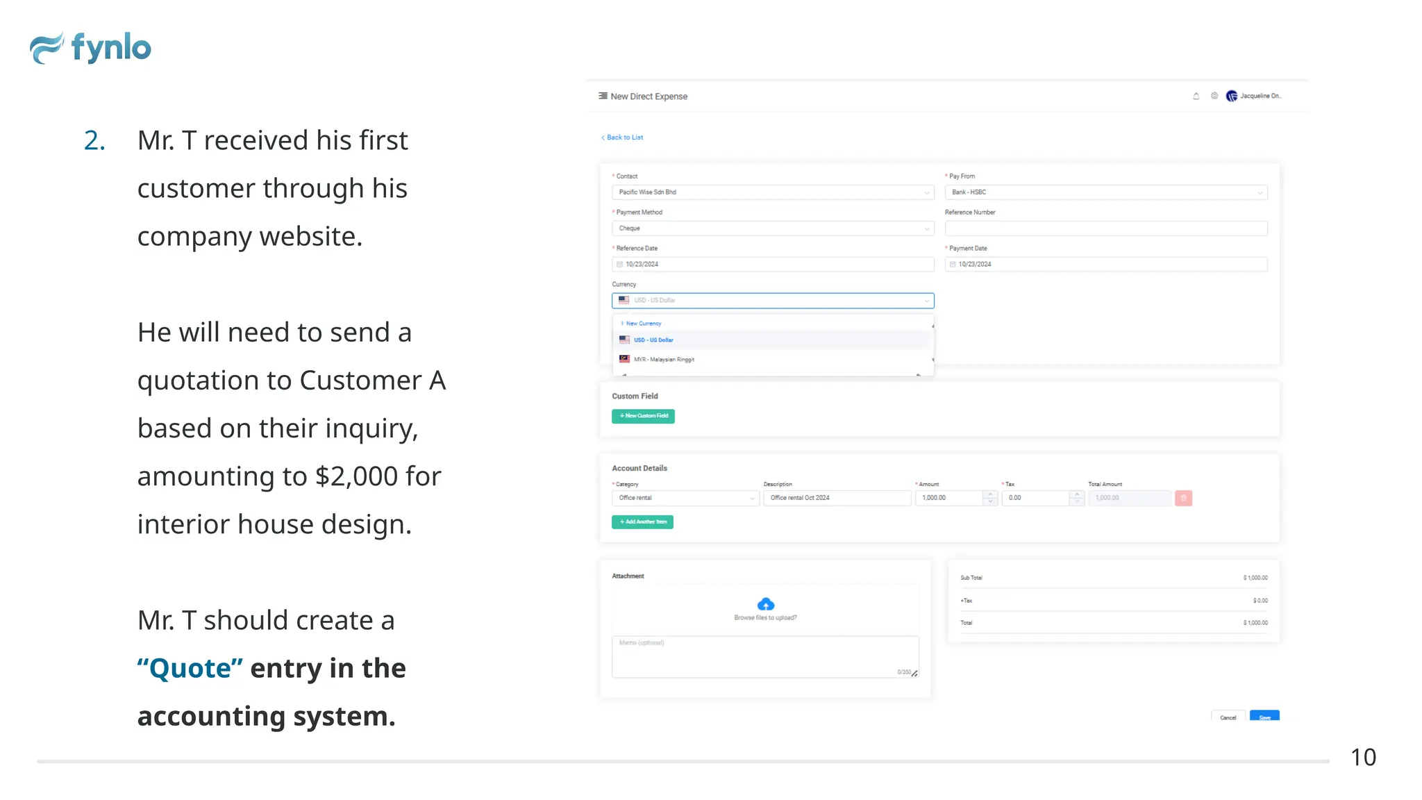 Fynlo_Billing, Journal Entry, Part 2.pptx