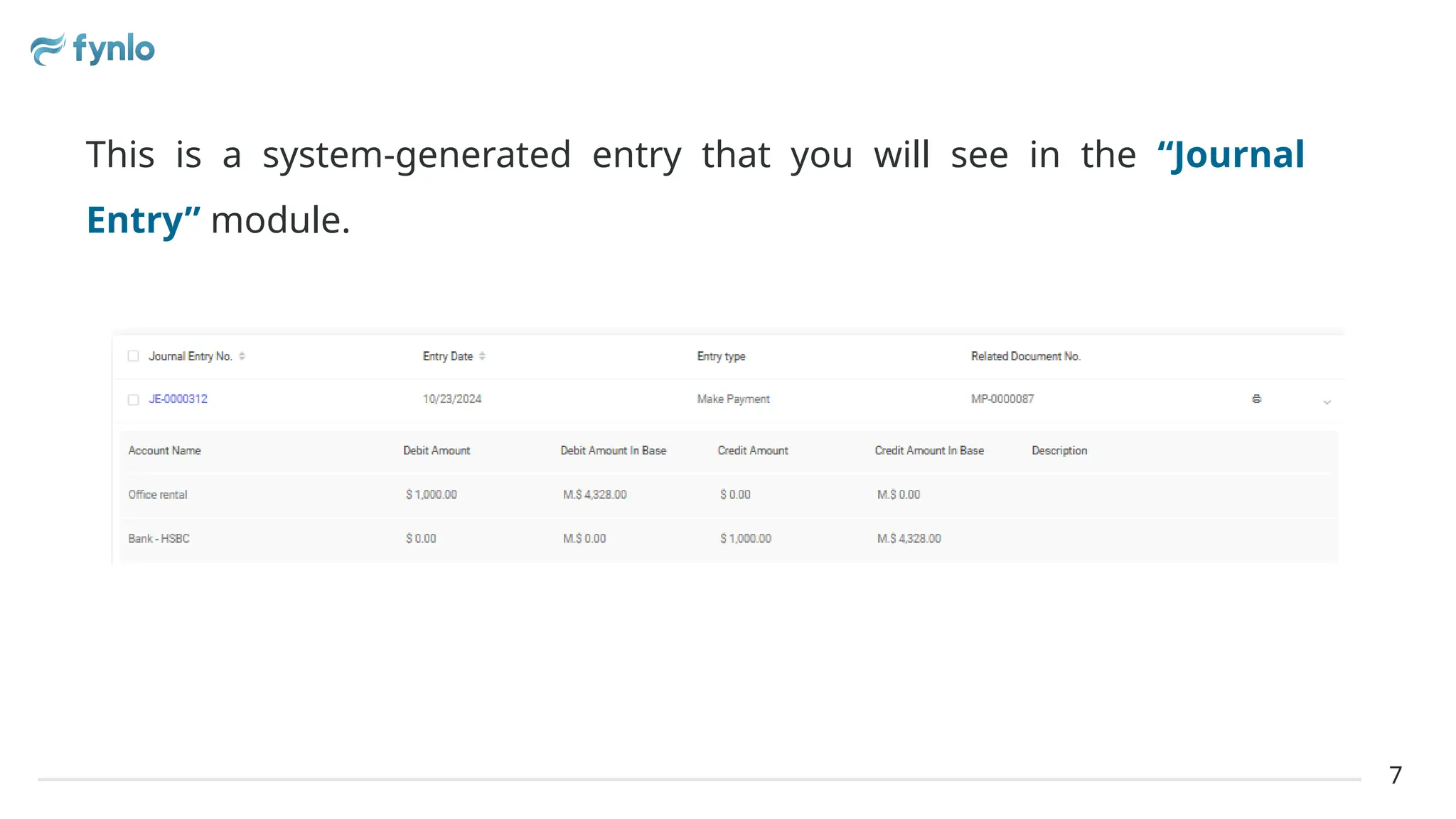 Fynlo_Billing, Journal Entry, Part 2.pptx