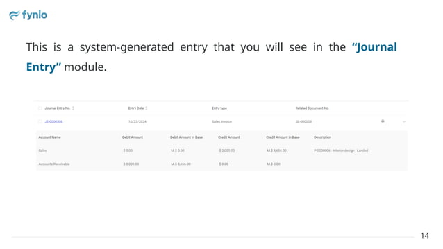 Fynlo_Billing, Journal Entry, Part 2.pptx