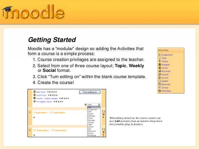 Moodle - Learning Management System