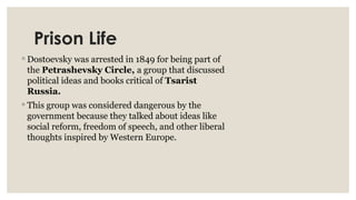 Fyodor Dostoevsky.pptx Russian Literature | PPTX