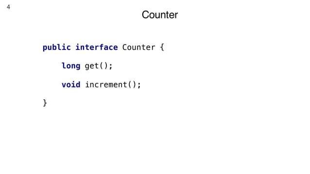Counter Wars (JEEConf 2016) | PDF