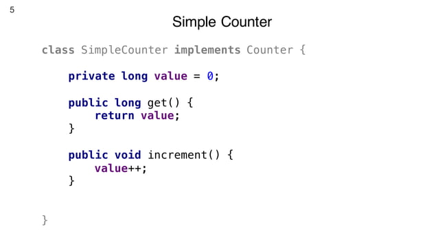 Counter Wars (JEEConf 2016) | PDF