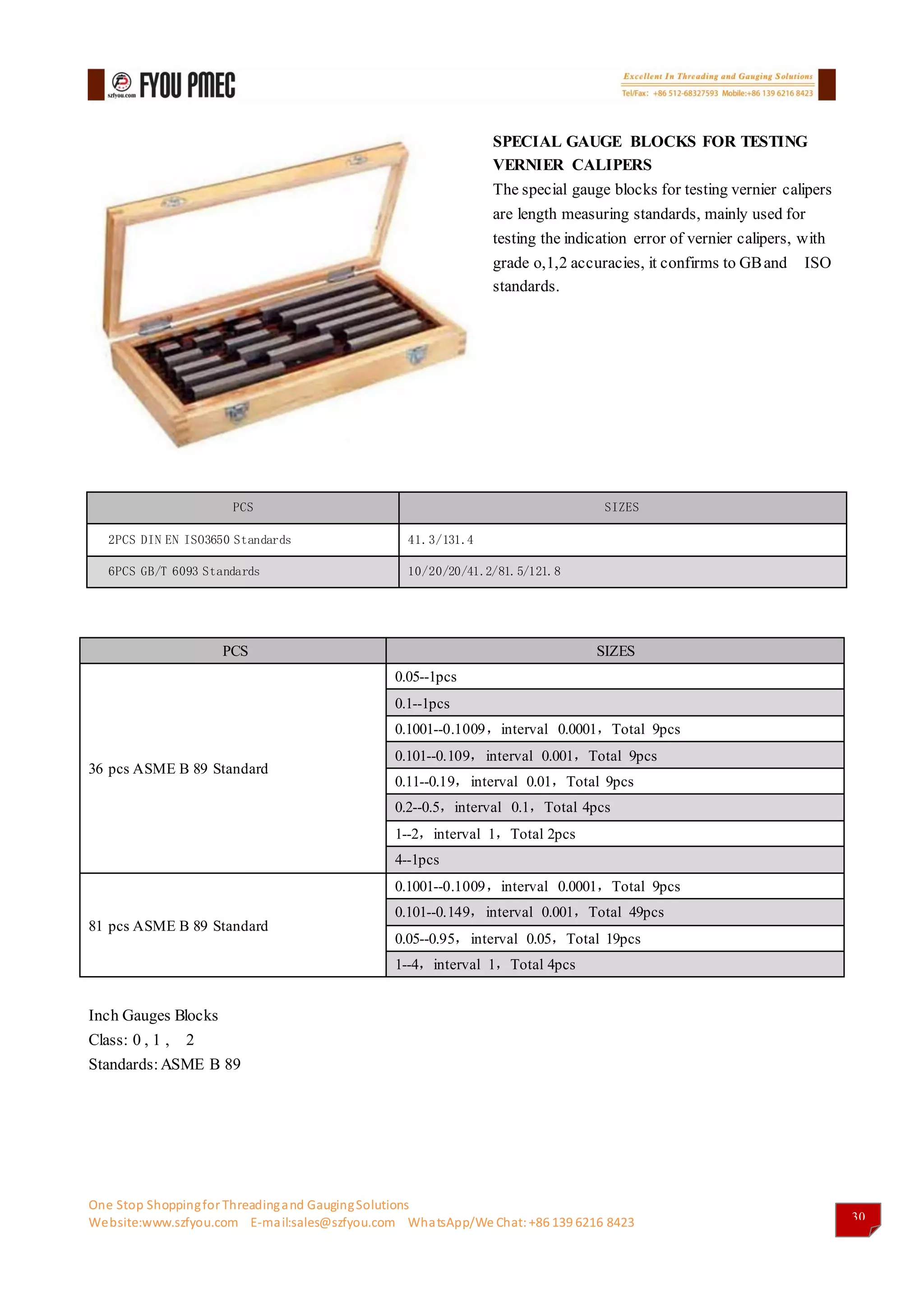 Fyou pmec gauges catalog2017(api thread gauges&api thread measuring ...