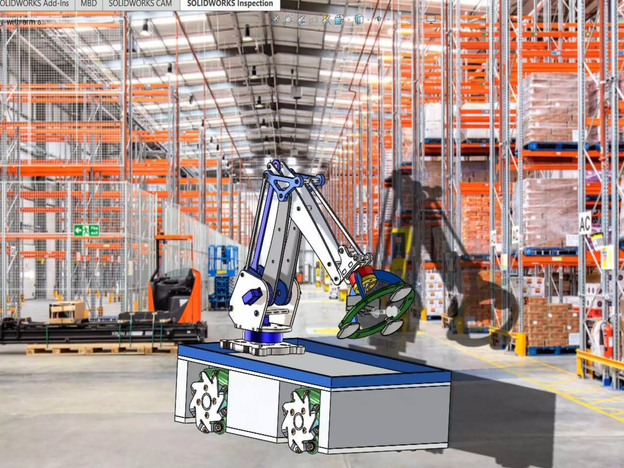 Autonomous Mobile Robotic Armpptx Robotics Technology And Computing