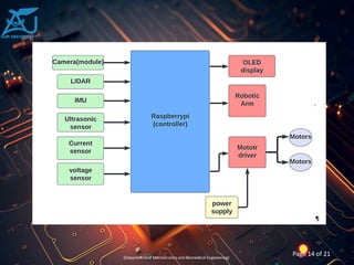 Autonomous Mobile Robotic Arm.pptx | Robotics | Technology & Computing